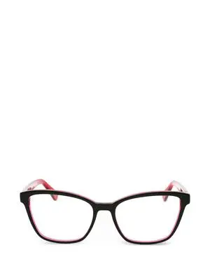 Kate Spade New York Belen Rectangle Eyeglasses - Black