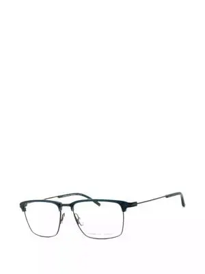 Porsche Design Rectangle-frame Glasses - Blue