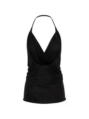 Rick Owens Draped Halterneck Blouse