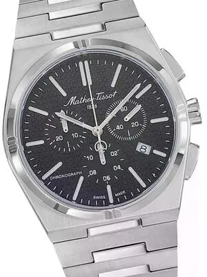 MATHEY TISSOT Zoltan Chronograph Watch - Black