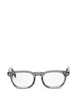 TOM FORD Round-frame Glasses - Grey