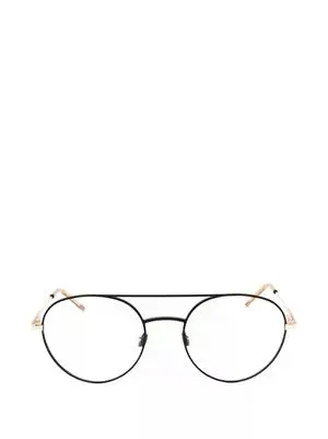 Dkny Round Frame Eyeglasses - Black