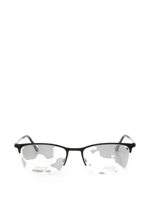 ELASTA Browline-frame Glasses - Black