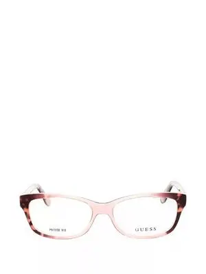 Guess Rectangle-frame Glasses - Pink