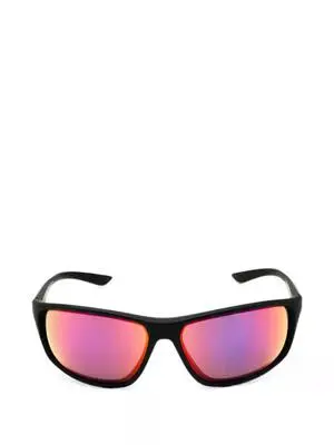 Nike Adrenaline Rectangle-frame Sunglasses - Black