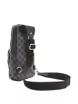 LOUIS VUITTON 2010-2020 Damier Graphite Avenue Sling Crossbody Bag