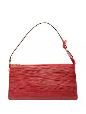 LOUIS VUITTON 2000 Epi Pochette Accessoires Shoulder Bag - Red