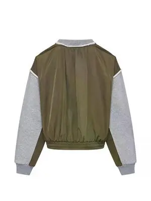 RE CODE Panelled Cotton Sweater