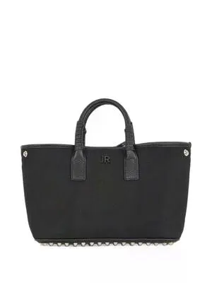John Richmond Studded Logo-plaque Tote Bag - Black