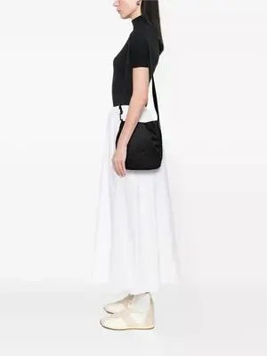 Fendi 2000-2010 Zucchino Canvas Crossbody Bag