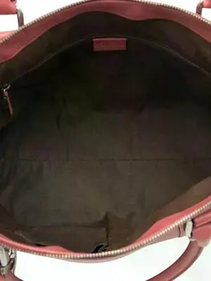 Gucci 2000-2015 Medium Calfskin Gg Charm Dome Satchel
