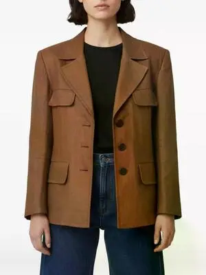 Saint Laurent 1990s Notched-lapel Single-breasted Blazer