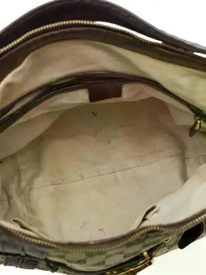 Gucci 2016-2026 Medium Gg Canvas Running Satchel