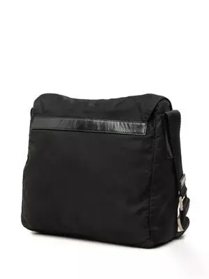 Prada 2000-2013 Tessuto Zip Buckle Messenger Bag Crossbody Bag