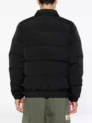 Patagonia Quilted Logo-patch Jacket - Black