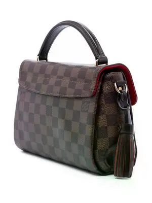 LOUIS VUITTON 2018 Damier Ebene Croisette Satchel