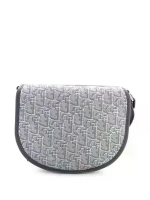 Dior Gallop Flap Messenger Bag Oblique Canvas Mini Crossbody Bag
