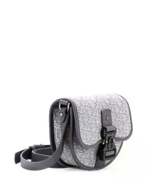 Dior Gallop Flap Messenger Bag Oblique Canvas Mini Crossbody Bag