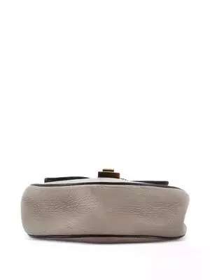 Chloé Drew Leather Mini Crossbody Bag - Brown