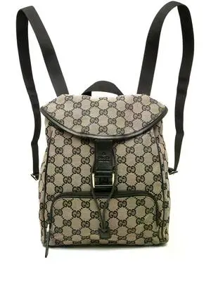 Gucci 2000-2015 Gg Canvas Backpack