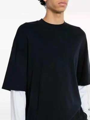 DARKPARK Layered-sleeve T-shirt
