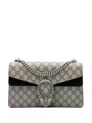 Gucci 2016-2026 Medium Gg Supreme Dionysus Shoulder Bag - Neutrals