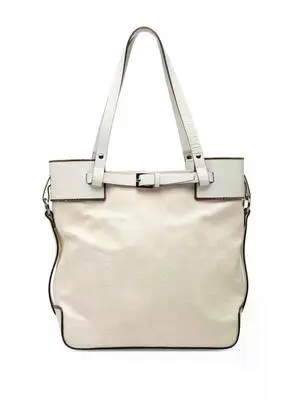 Gucci 2000-2015 Gg Canvas Tote Bag - White