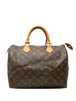 LOUIS VUITTON Monogram Speedy 30 Boston Bag