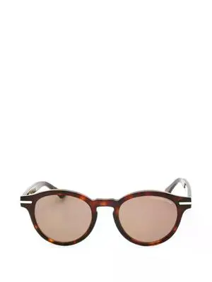 CUTLER & GROSS Round-frame Sunglasses - Brown