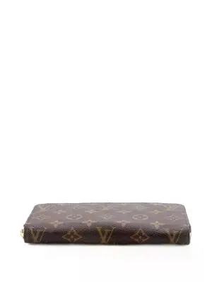 LOUIS VUITTON Zippy Wallet Monogram Canvas Small Wallets - Brown