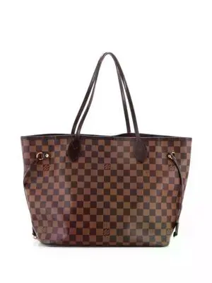 LOUIS VUITTON Neverfull Nm Damier Mm Tote Bag - Brown