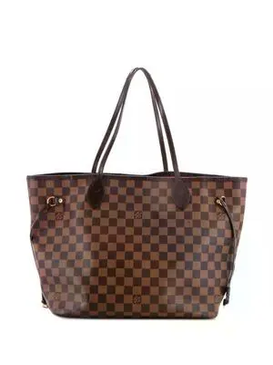 LOUIS VUITTON Neverfull Nm Damier Mm Tote Bag - Brown
