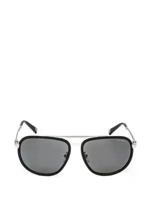 Chopard Schc31 Pilot-frame Sunglasses - Black