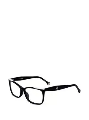 Carolina Herrera Square Frame Eyeglasses - Black