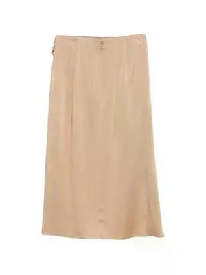 ELIE SAAB Elie Saab Draped Wrap-Style Midi Skirt