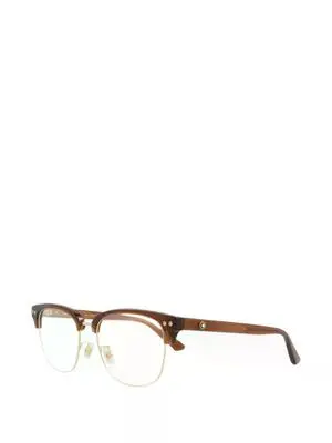 Montblanc Browline Glasses - Brown