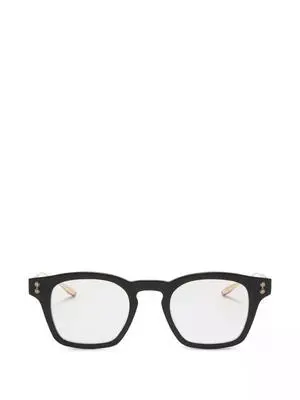 AKONI Square Frame Eyeglasses - Black