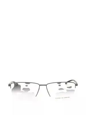 Porsche Design Rectangle-frame Glasses - Grey