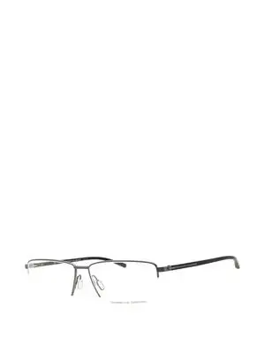 Porsche Design Rectangle Frame Eyeglasses