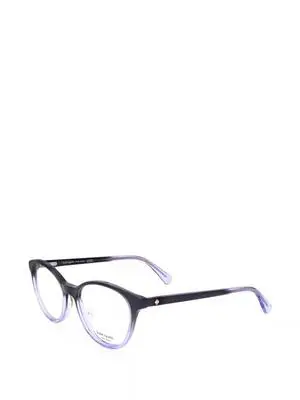 Kate Spade New York Aggie Round-frame Glasses - Black