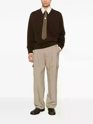 Drole De Monsieur Pleated Cargo Pants