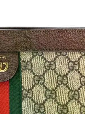 Gucci Ophidia Chain Shoulder Bag - Brown
