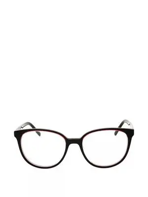 Dkny Round Frame Eyeglasses - Black