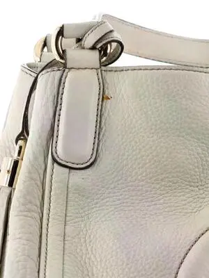 Gucci Soho Leather Shoulder Bag - White