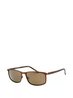 CHESTERFIELD Rectangle Frame Sunglasses - Brown
