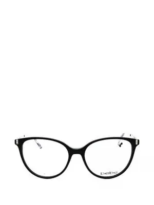 Bebe Round Frame Eyeglasses - Black