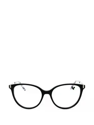 Bebe Round Frame Eyeglasses - Black