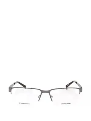 LIZ CLAIBORNE Rectangle Frame Eyeglasses - Grey