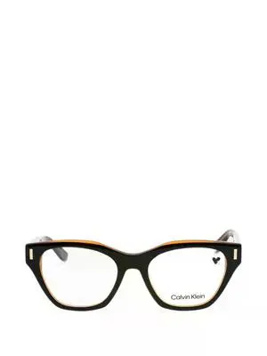 Calvin Klein Cat-eye Glasses - Black
