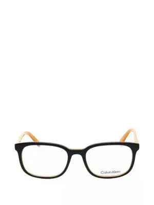 Calvin Klein Rectangle-frame Glasses - Black